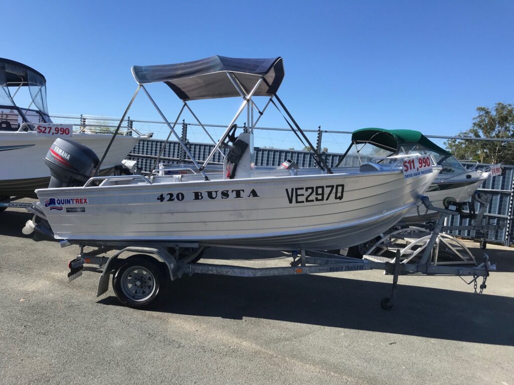 USED 2012 QUINTREX BUSTA CENTRE CONSOLE WITH YAMAHA 40HP OUTBOARD FOR ...